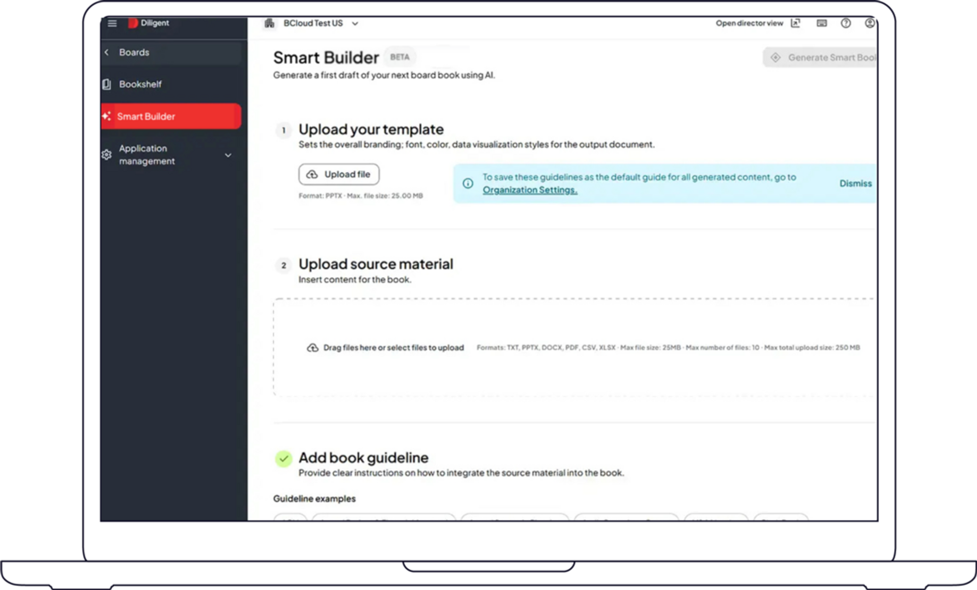 AI powered board software | Diligent Boards AI