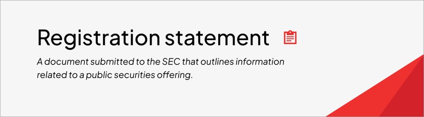 Registration statement guide: IPO filing requirements