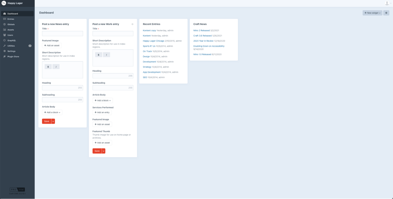 Craft CMS Review and Features - Bejamas