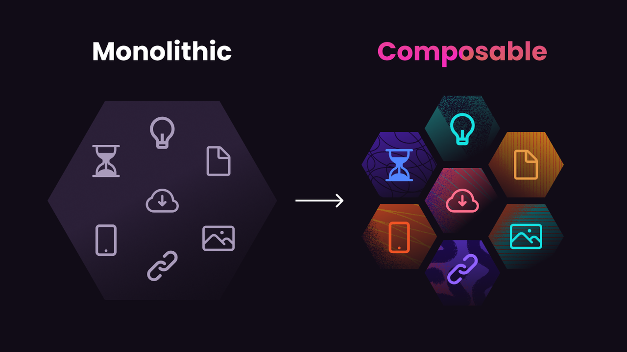 Composable architecture: introduction to web composability - Bejamas Composable architecture: introduction to web composability - Bejamas