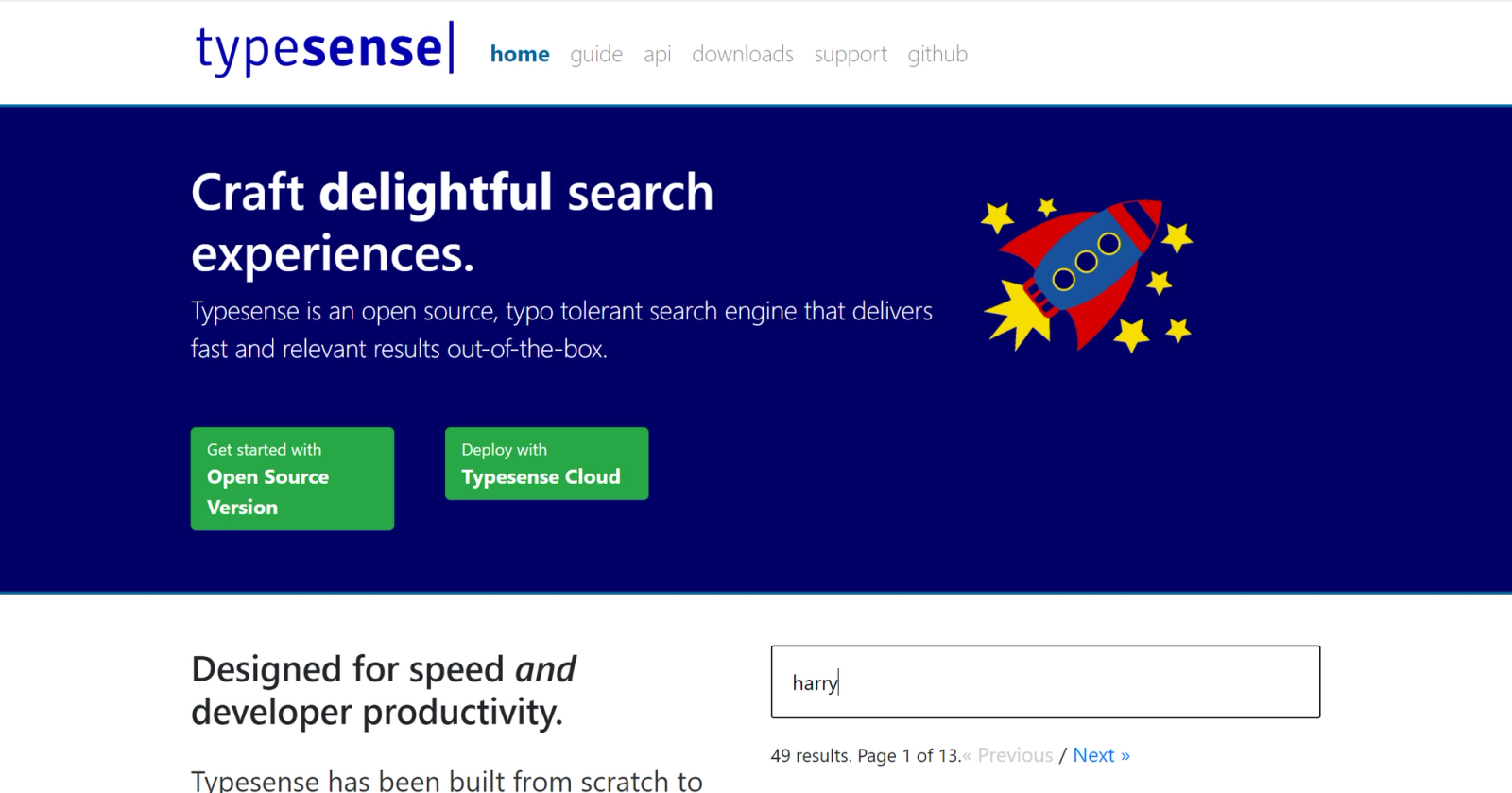 Search in the Jamstack World - Bejamas