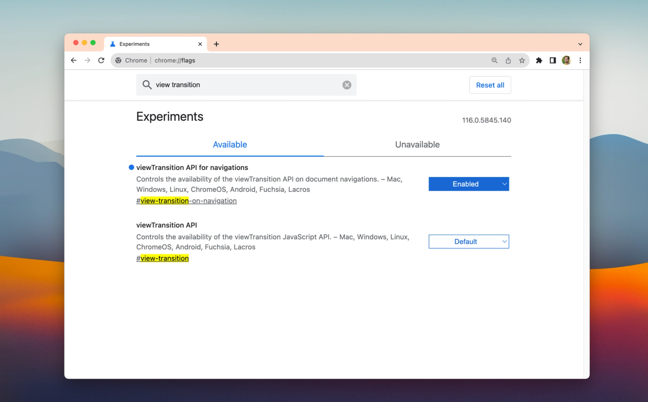 View Transition API & meta frameworks: a practical guide - Bejamas