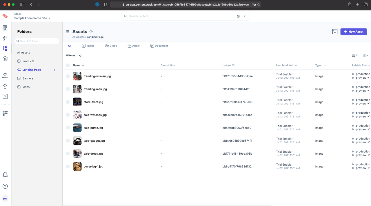 Contentstack Review and Features - Bejamas