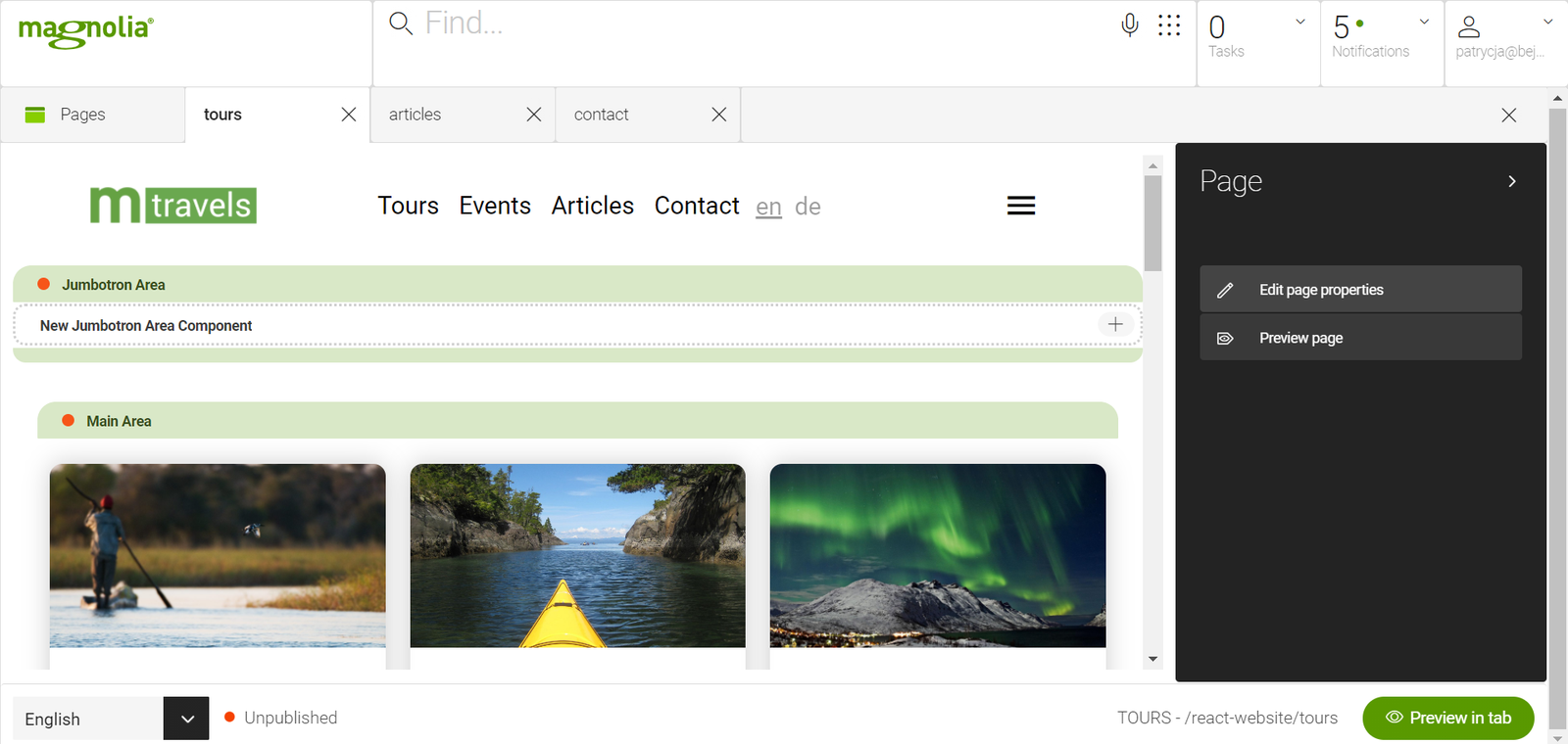 Magnolia CMS Review and Features - Bejamas