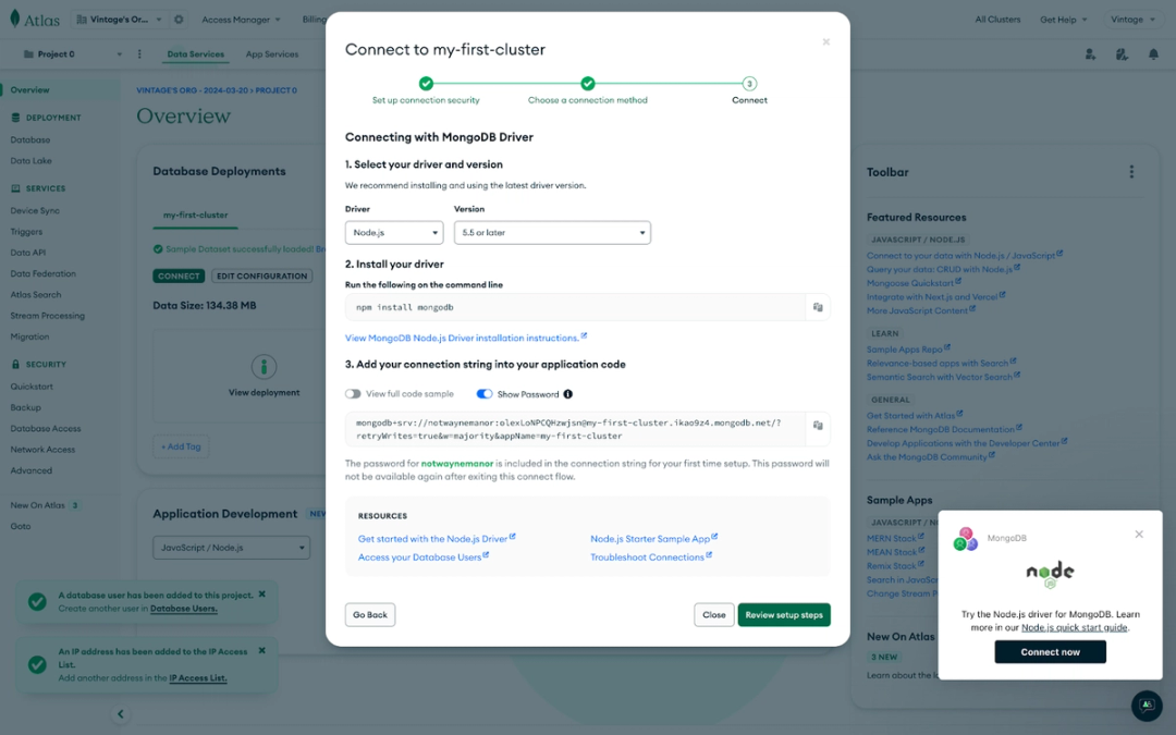 What is MongoDB Atlas: A Review of Serverless Database Features - Bejamas