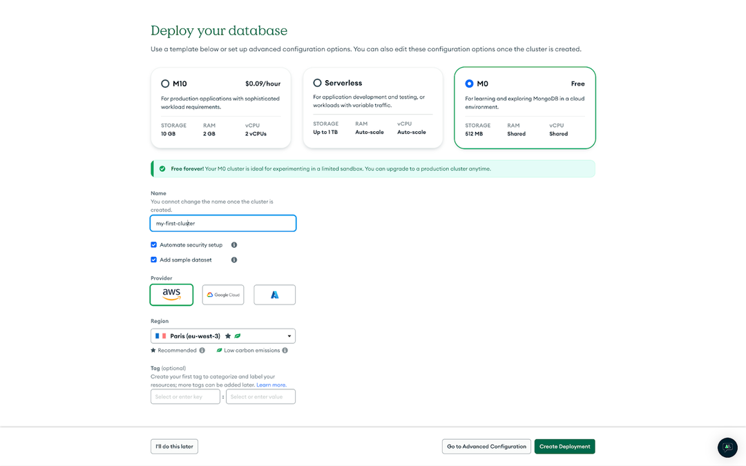 What Is Mongodb Atlas A Review Of Serverless Database Features Bejamas