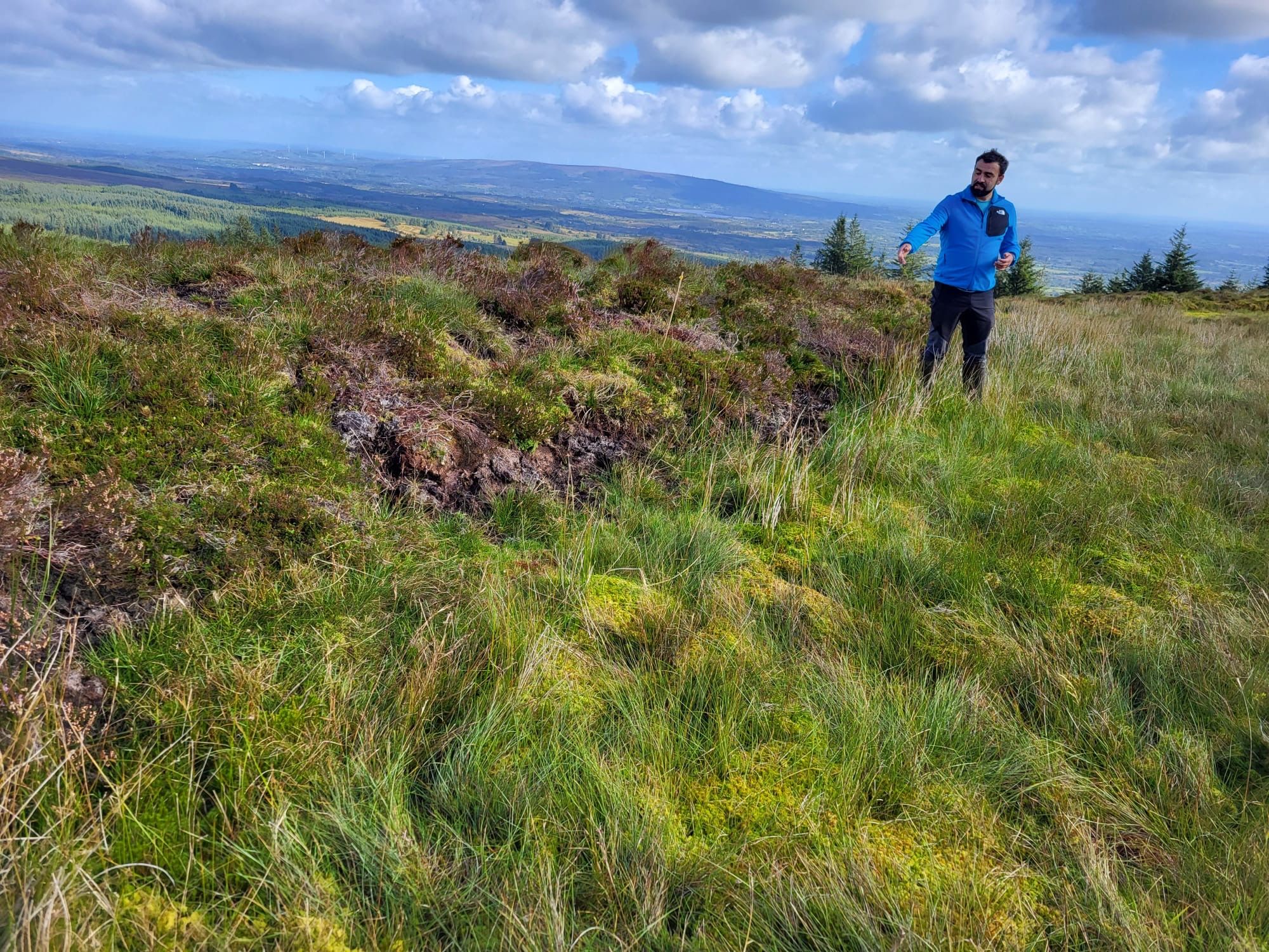 WaterLANDS Irish Action Site has held the first peatland restoration ...