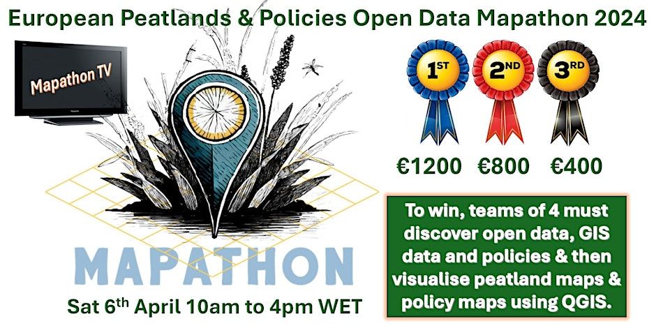 European Peatlands and Policies Open Data Mapathon 2024 | WaterLANDS: Water-based solutions for ...