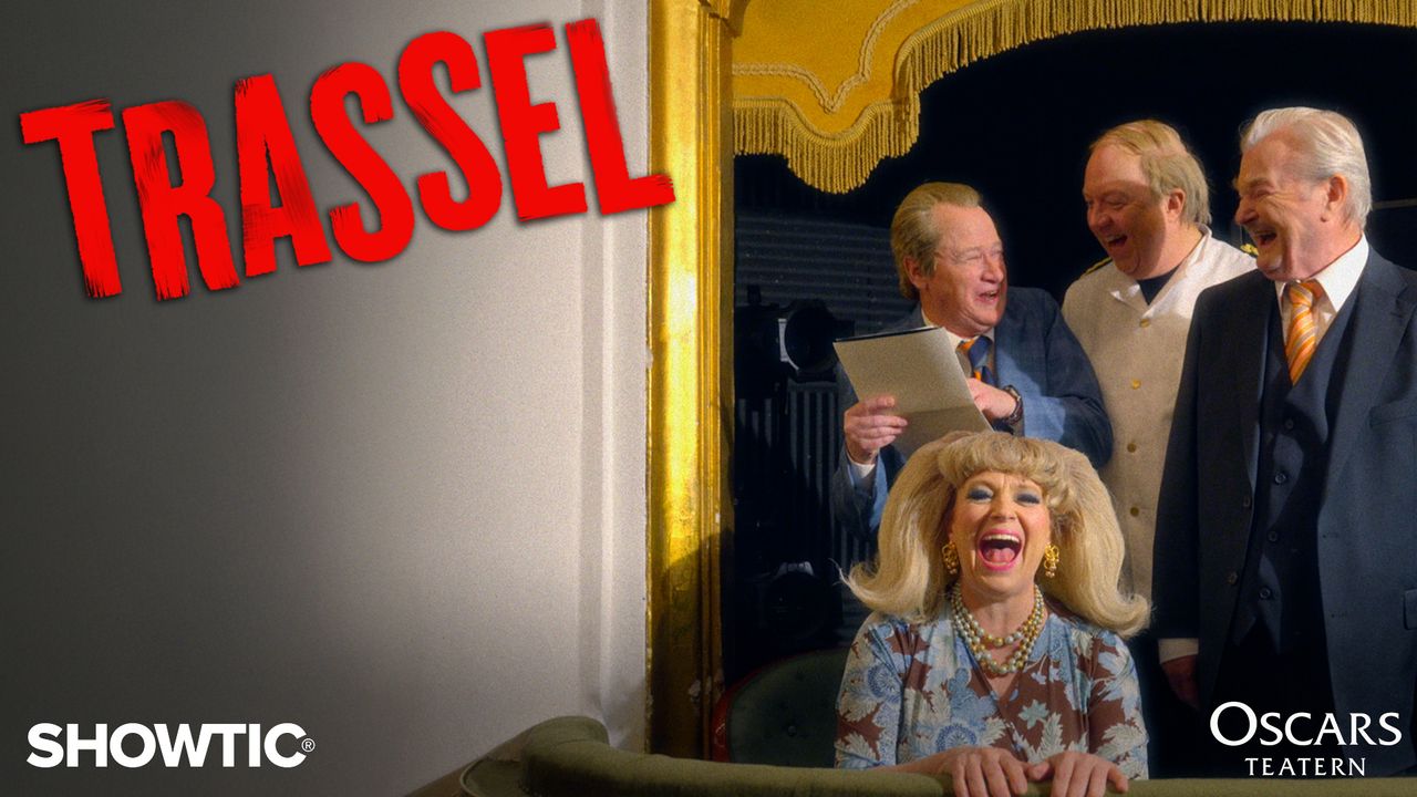 Trassel på Oscarsteatern hösten 2025 | Tryggt biljettköp på Showtic