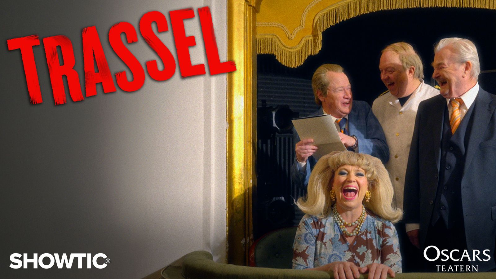 Trassel på Oscarsteatern hösten 2025 | Tryggt biljettköp på Showtic