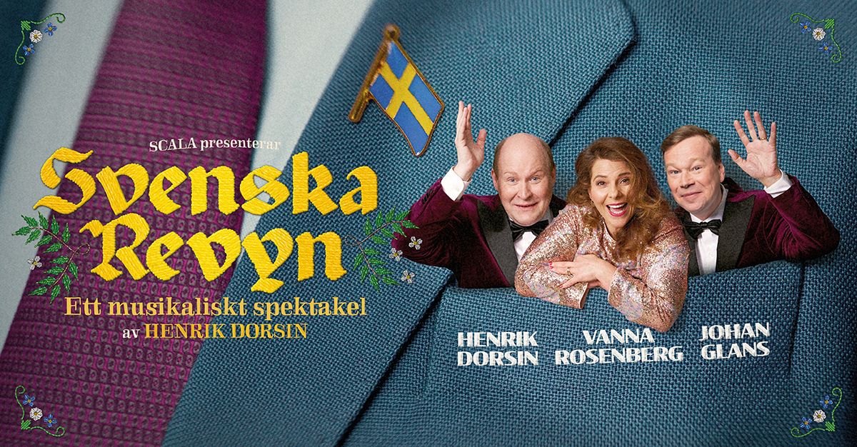 Svenska Revyn på Lorensbergsteatern | Tryggt biljettköp på Showtic