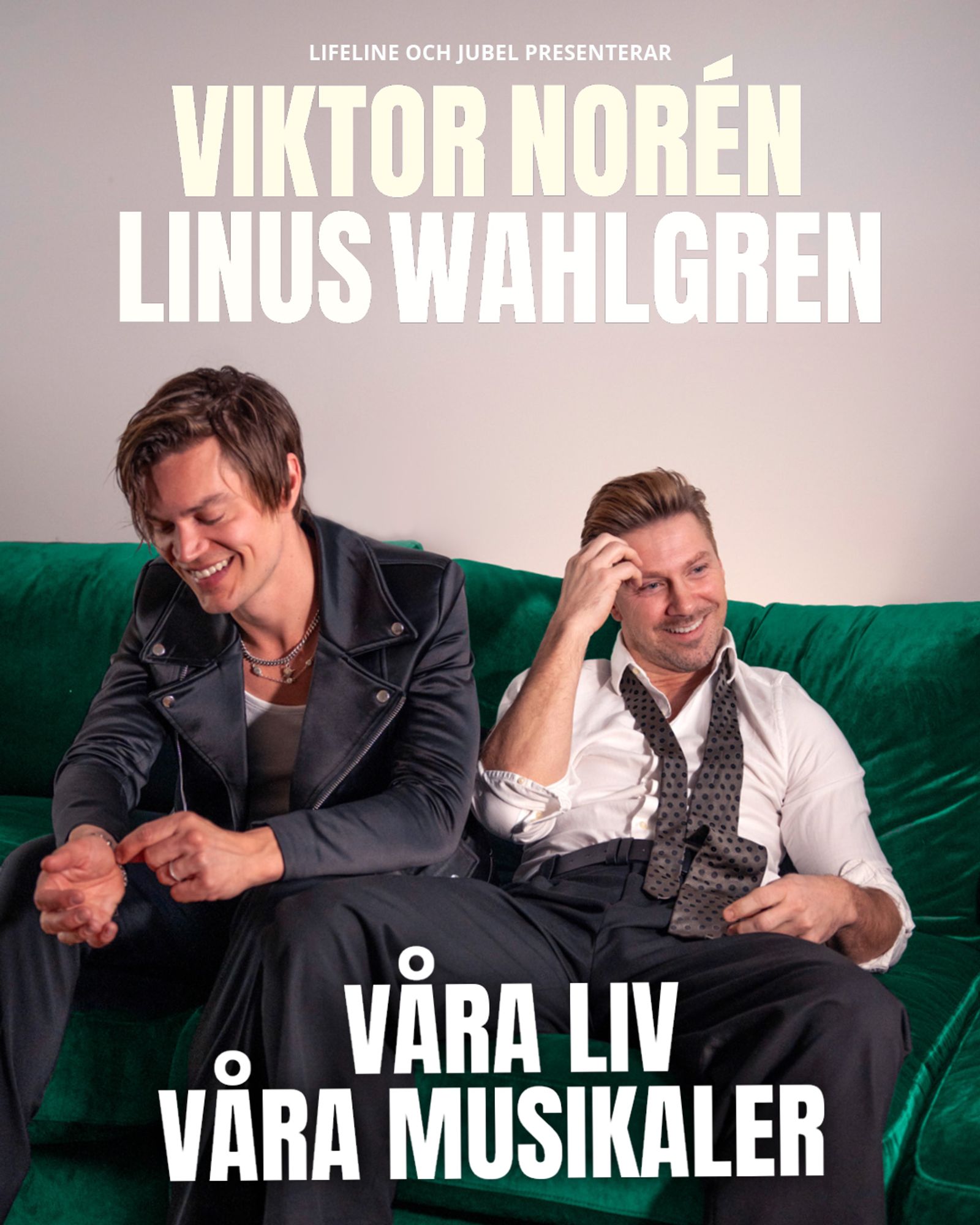 Viktor Norén och Linus Wahlgren på Lorensbergsteatern | Tryggt ...