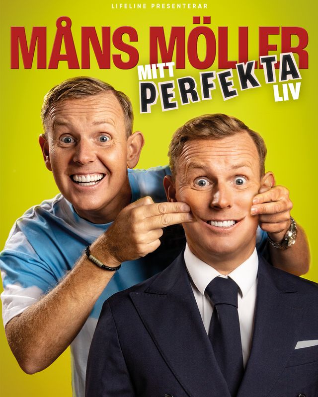 Måns Möller - Mitt perfekta liv | Tryggt biljettköp på Showtic