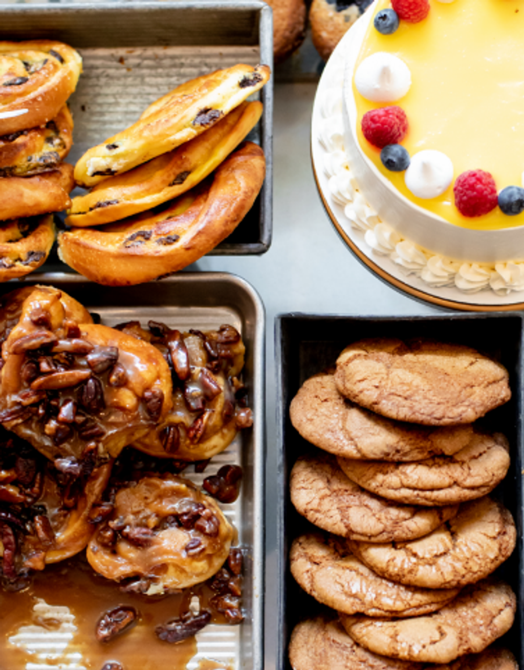 ingredients list - flour bakery