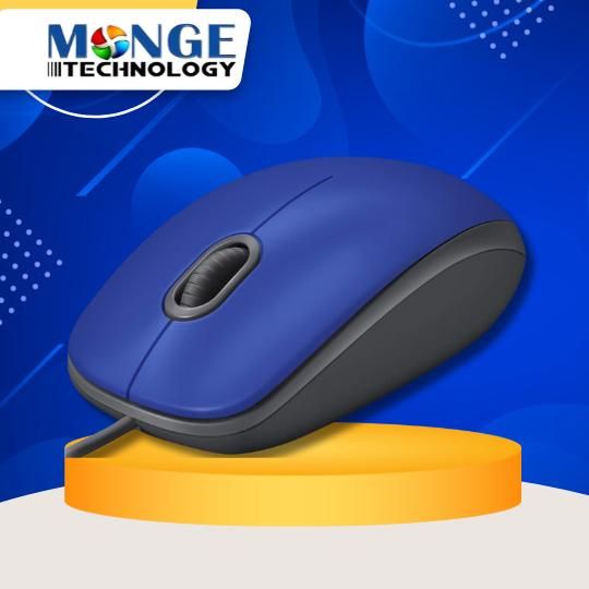 MOUSE LOGITECH USB M110 AZUL SILENT | Monge Technology