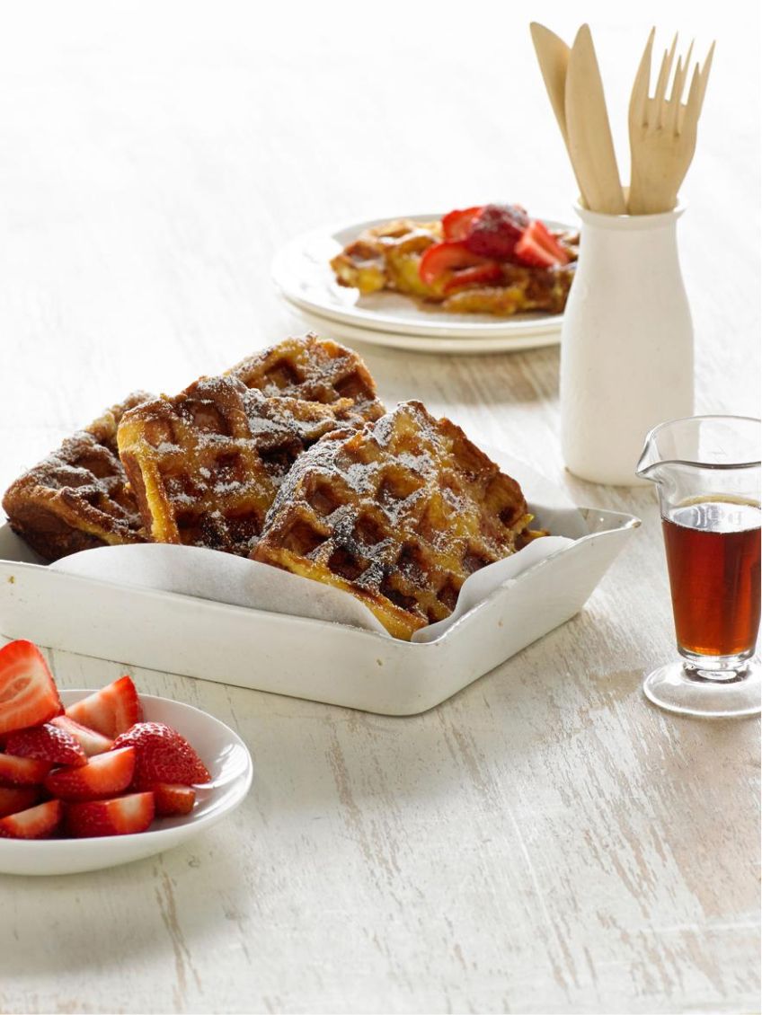 French Toast Waffles | @home