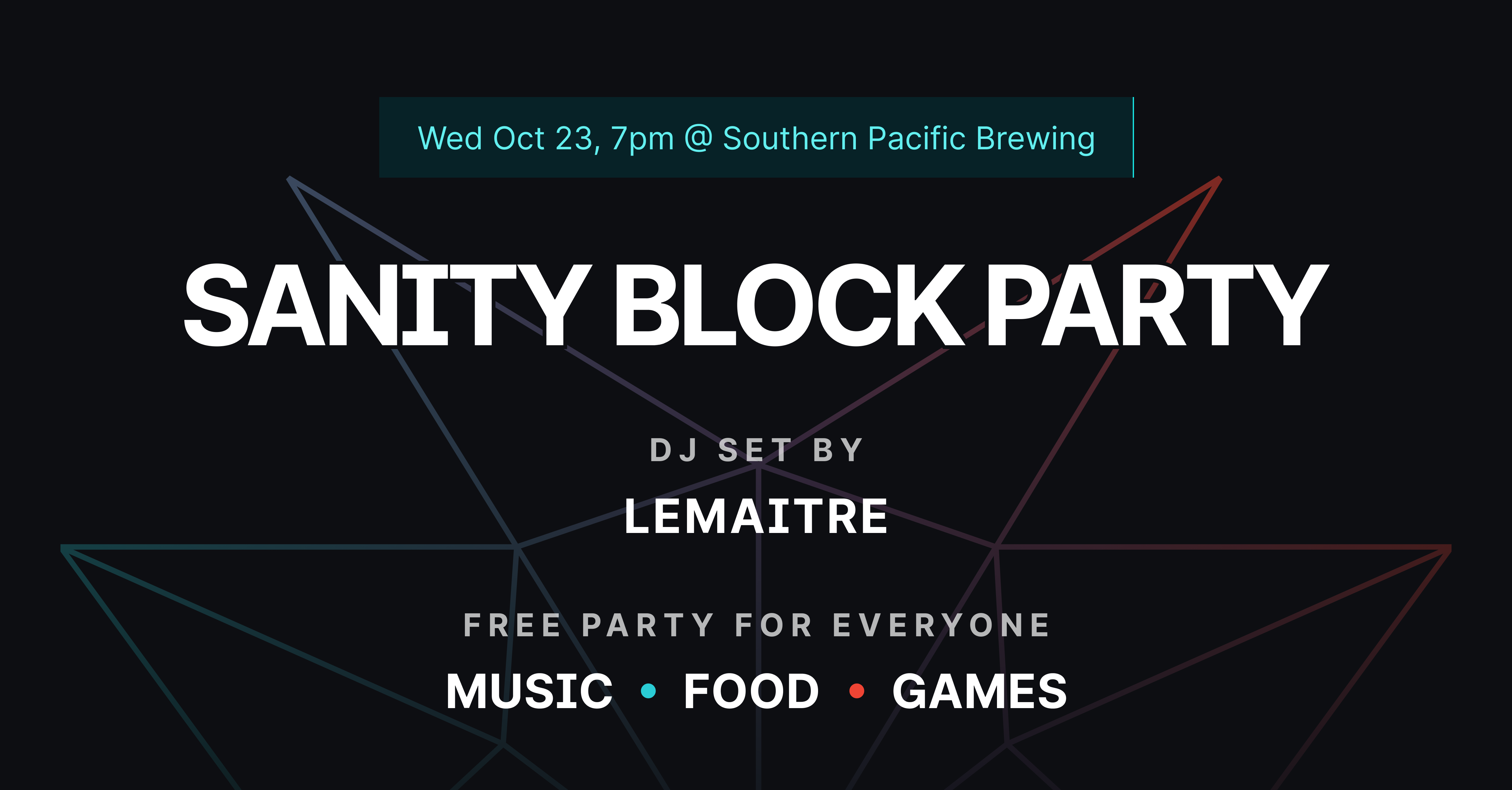 Sanity Block Party | Sanity