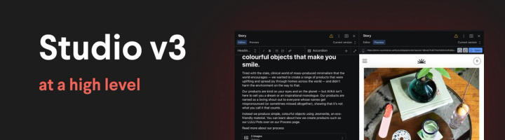 Sanity Studio v3: Simplified Yet Powerful Customization