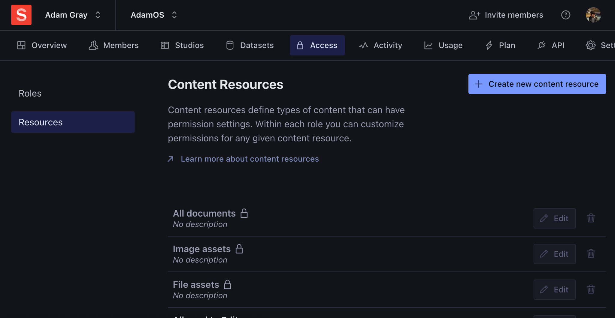 Restrict Access to Specific Documents | Sanity Docs