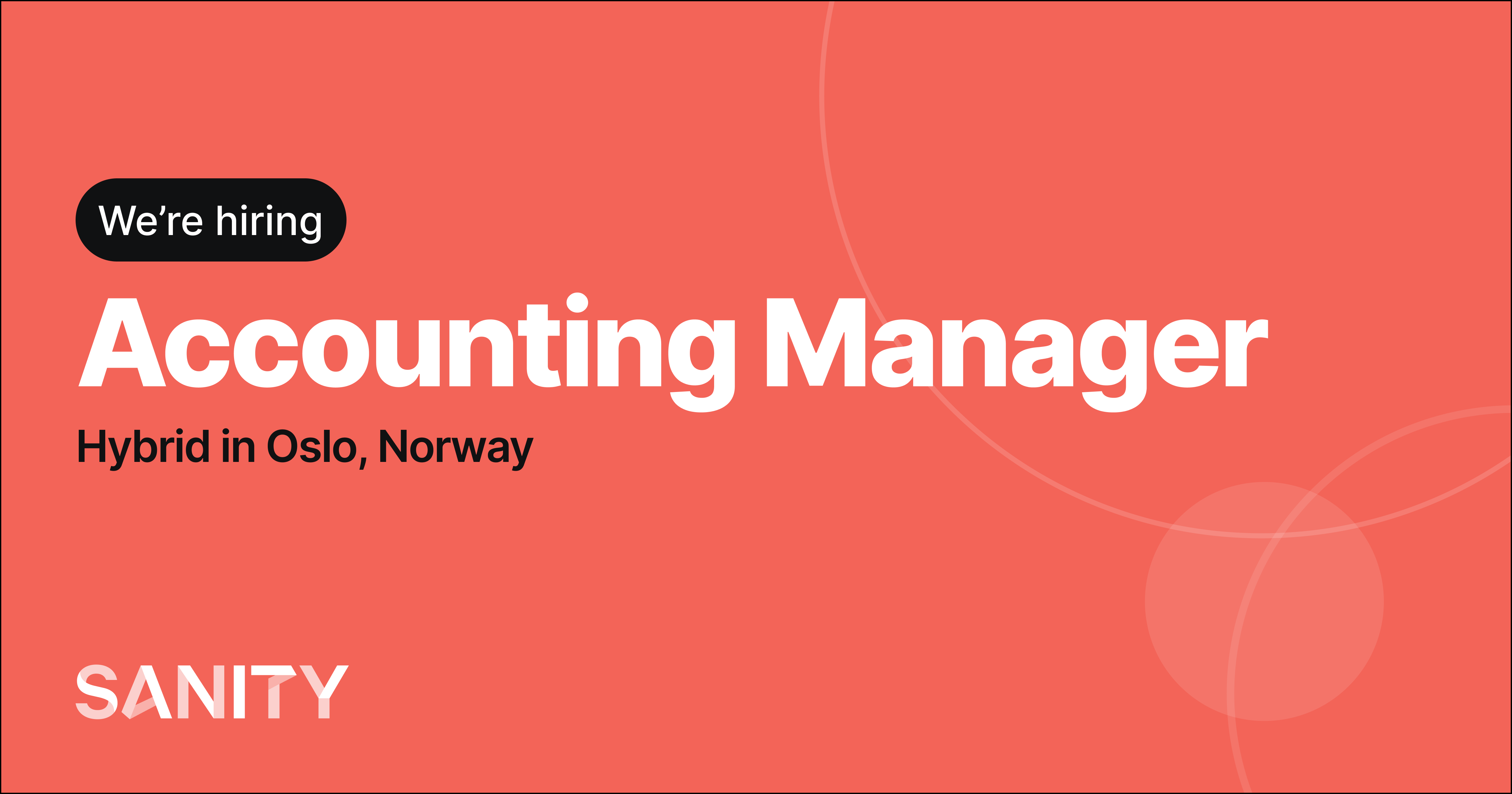 Accounting Manager | Sanity