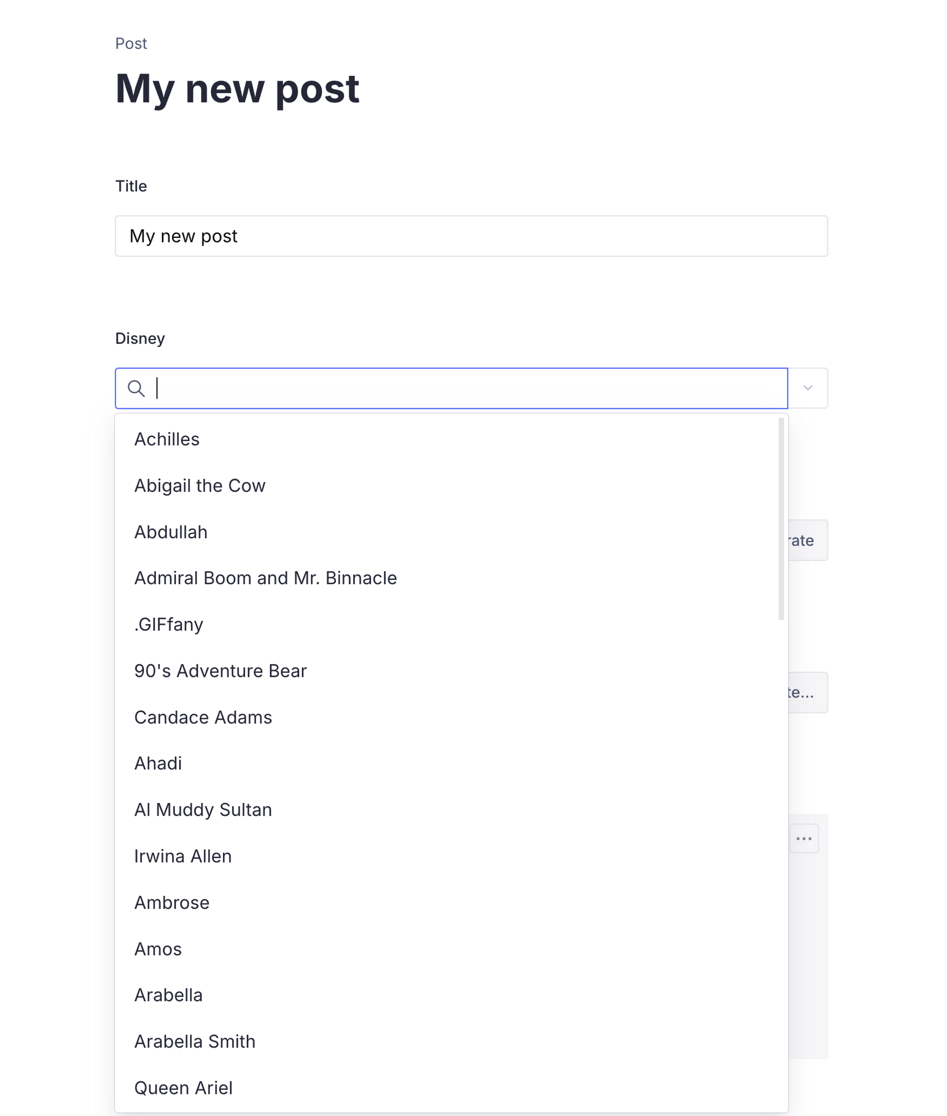 Integrating external data sources with Sanity | Sanity Docs