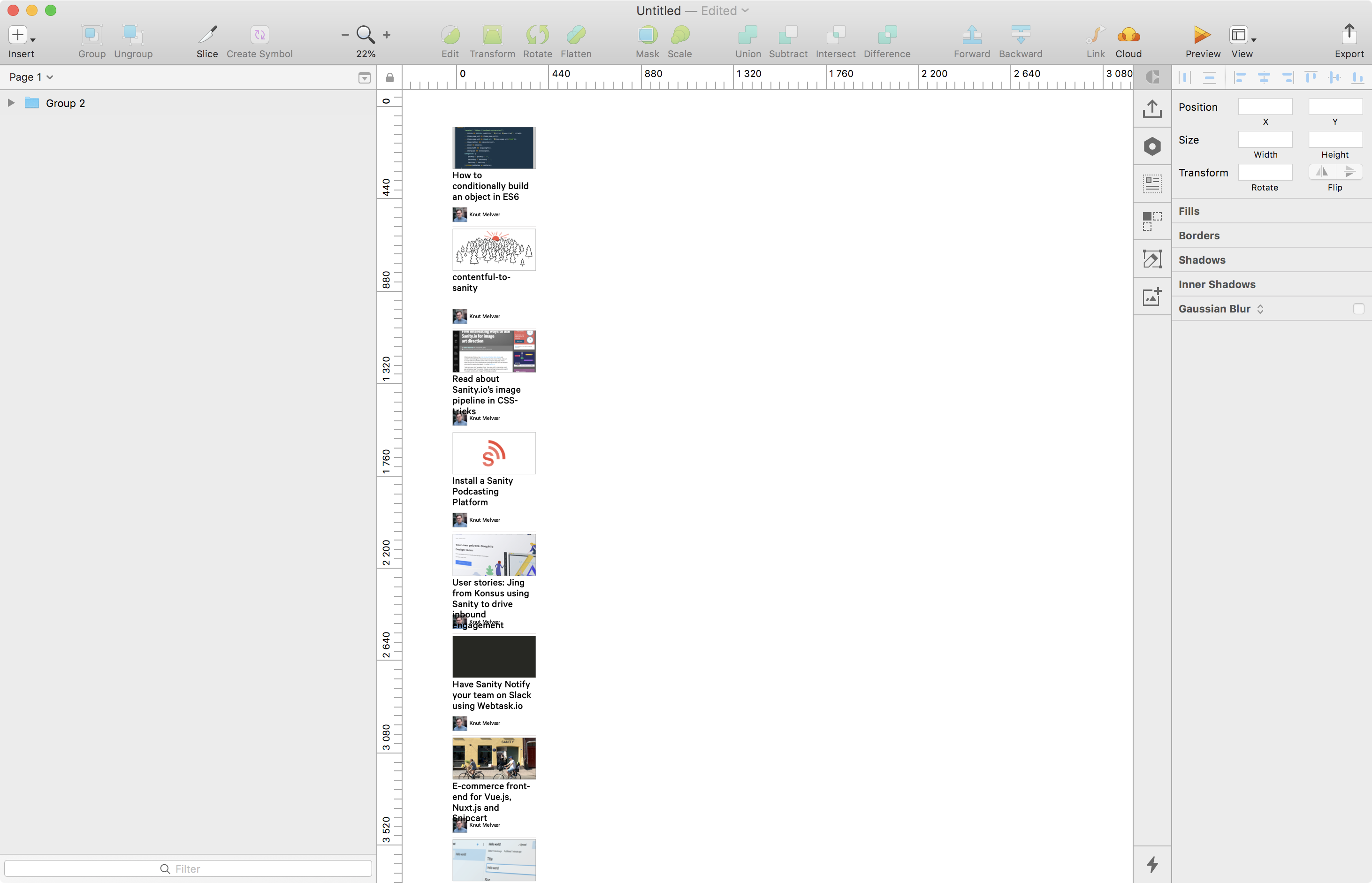 Design with real content: How to connect Sanity with Sketch using ...