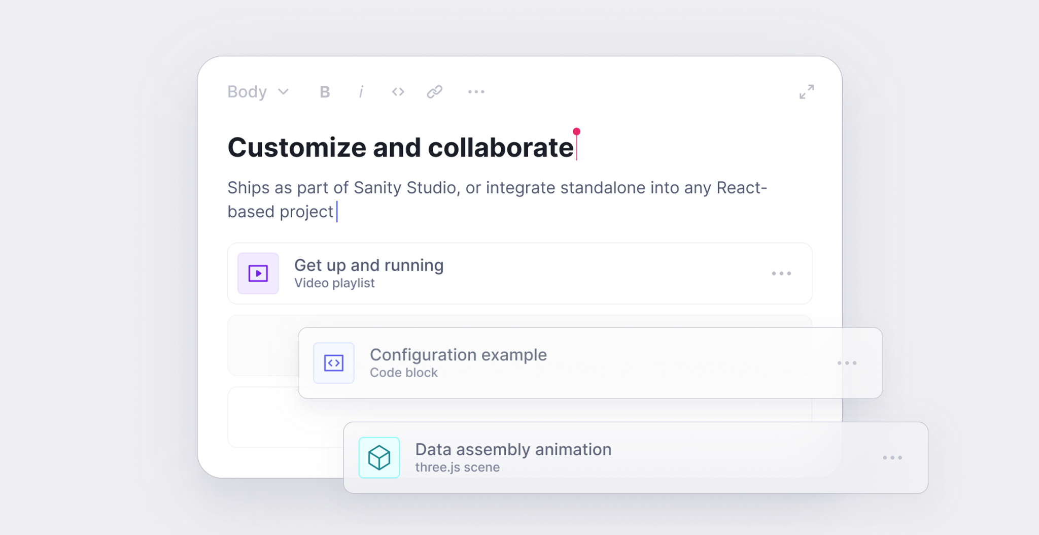 The Content Operating System | Sanity