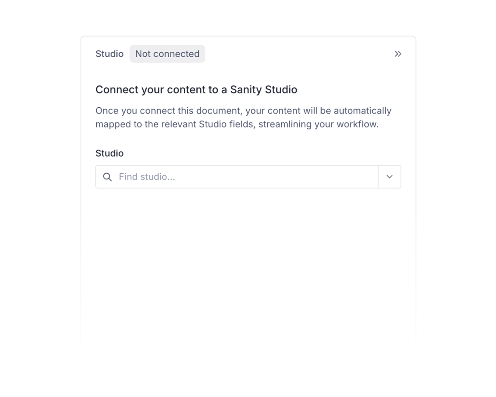 Content mapping for Canvas | Sanity Docs