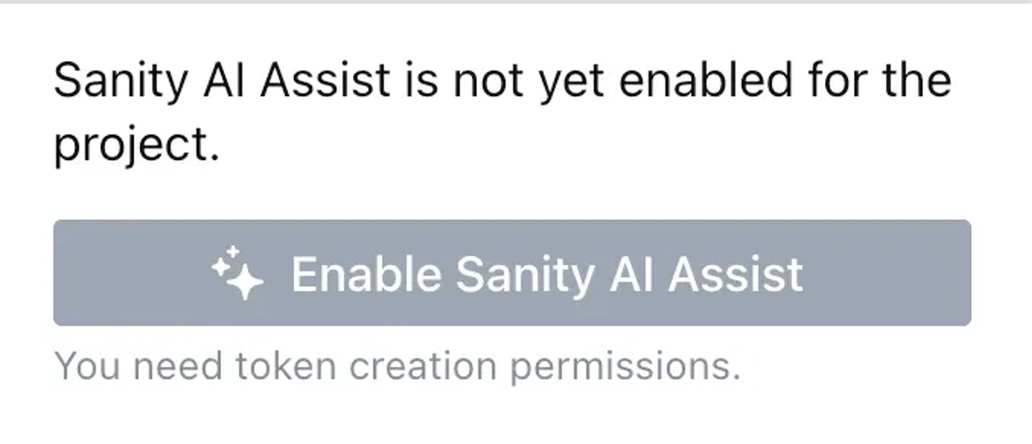 Install and configure Sanity AI Assist | Sanity Docs