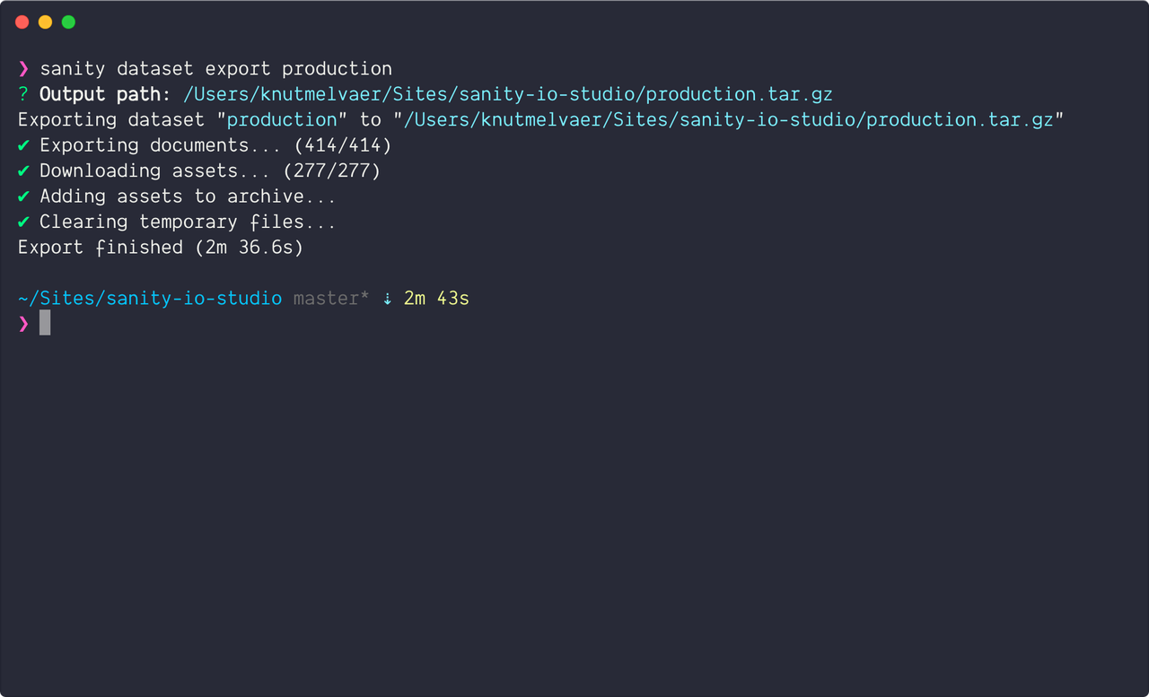 5 neat tricks you can make the Sanity CLI do