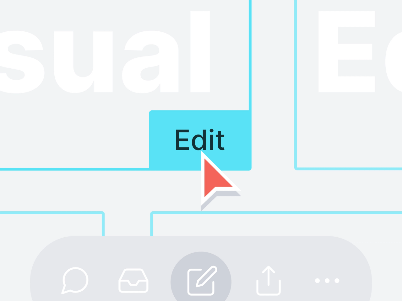 Click Edit Done Introducing Visual Editing