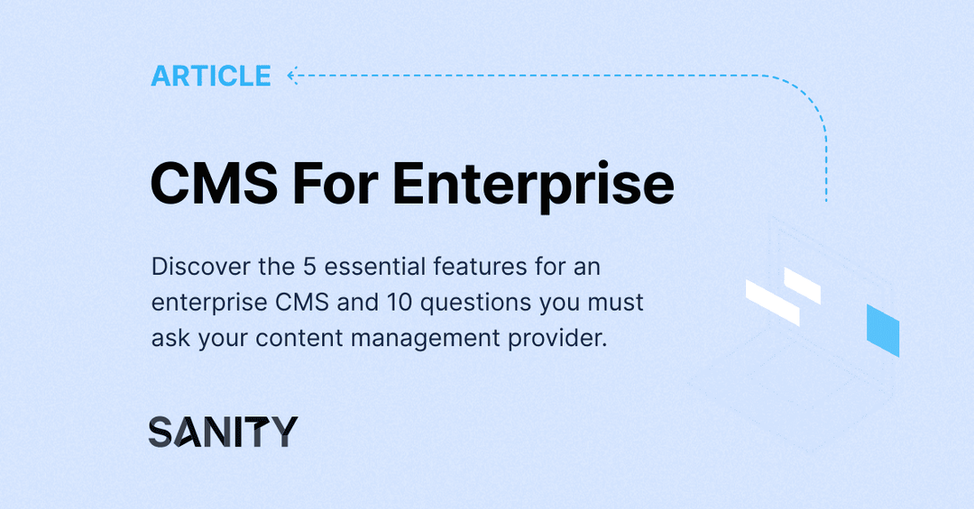 What Is An Agile CMS? 5 Benefits Of Going Agile | Sanity
