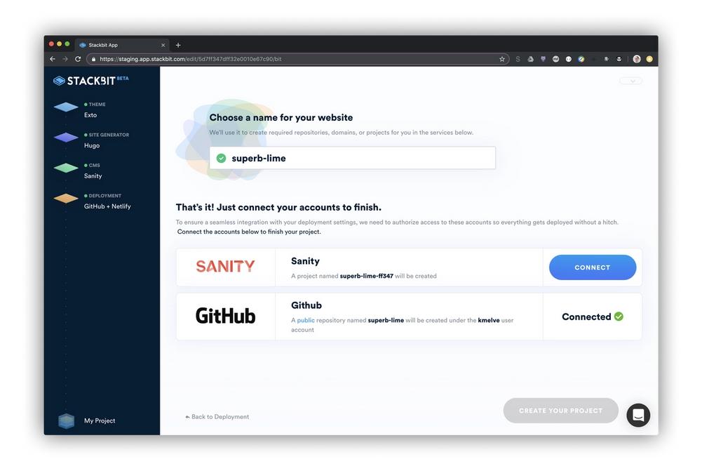 Jamstack Shortcuts Sanity Stackbit