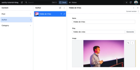 Tutorial: Make a blog with Next.js, React, and Sanity
