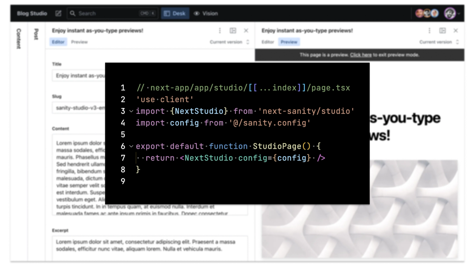Sanity Studio – An open-source, rapidly configurable content workspace