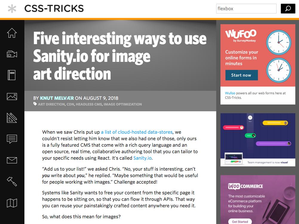 Read About S Image Pipeline In Css Tricks 