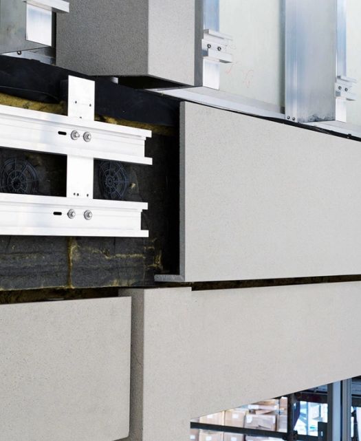 Shaped GFRC panels for innovative facade designs | Rieder