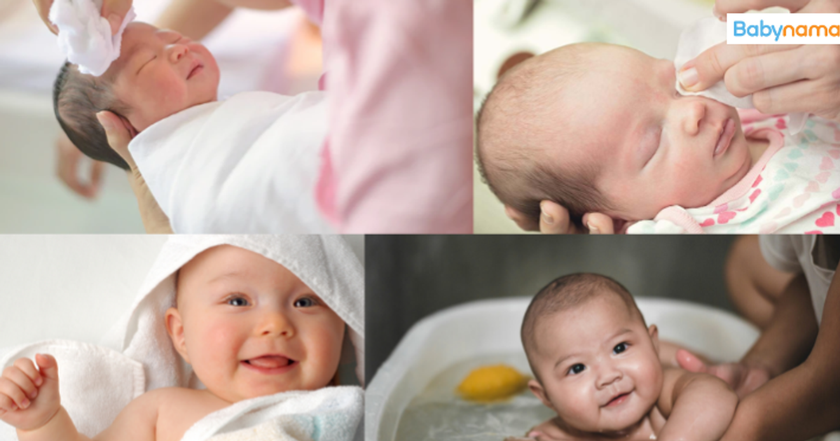 How to Clean Your Newborn's Eyes, Ears & Nose: A Guide