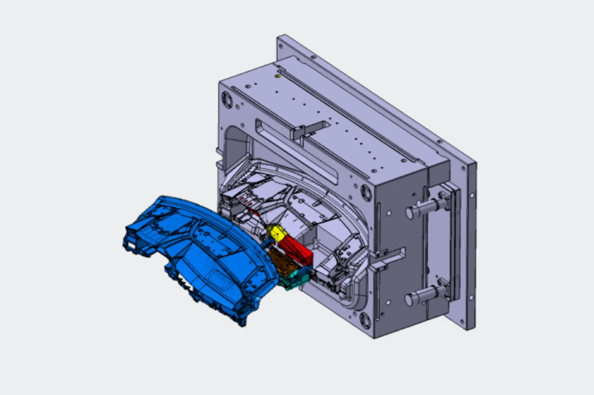Moldflow analyses & warpage calculations – Optimized components