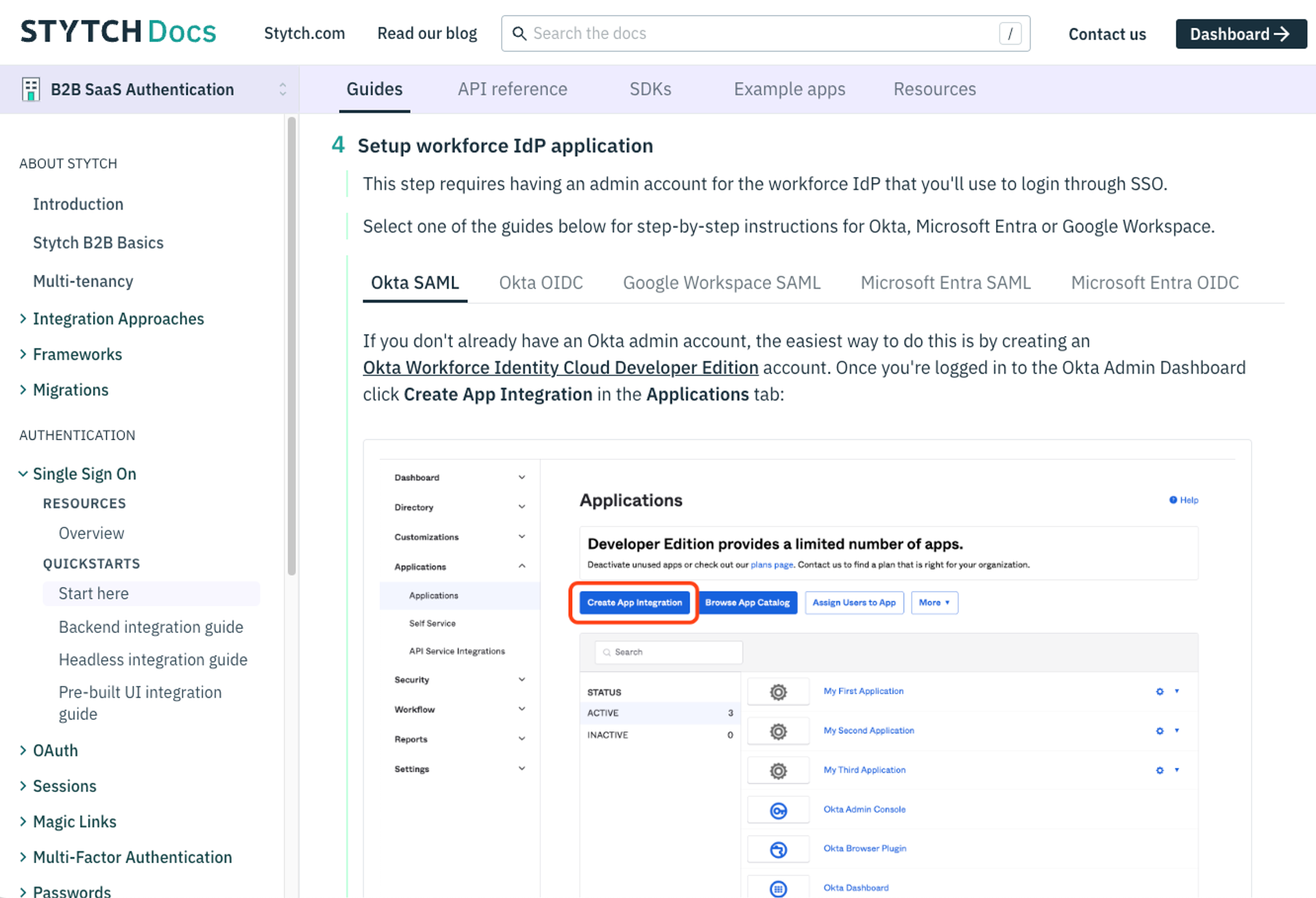 Integrating SAML Single Sign-On with Python, Okta, and Stytch