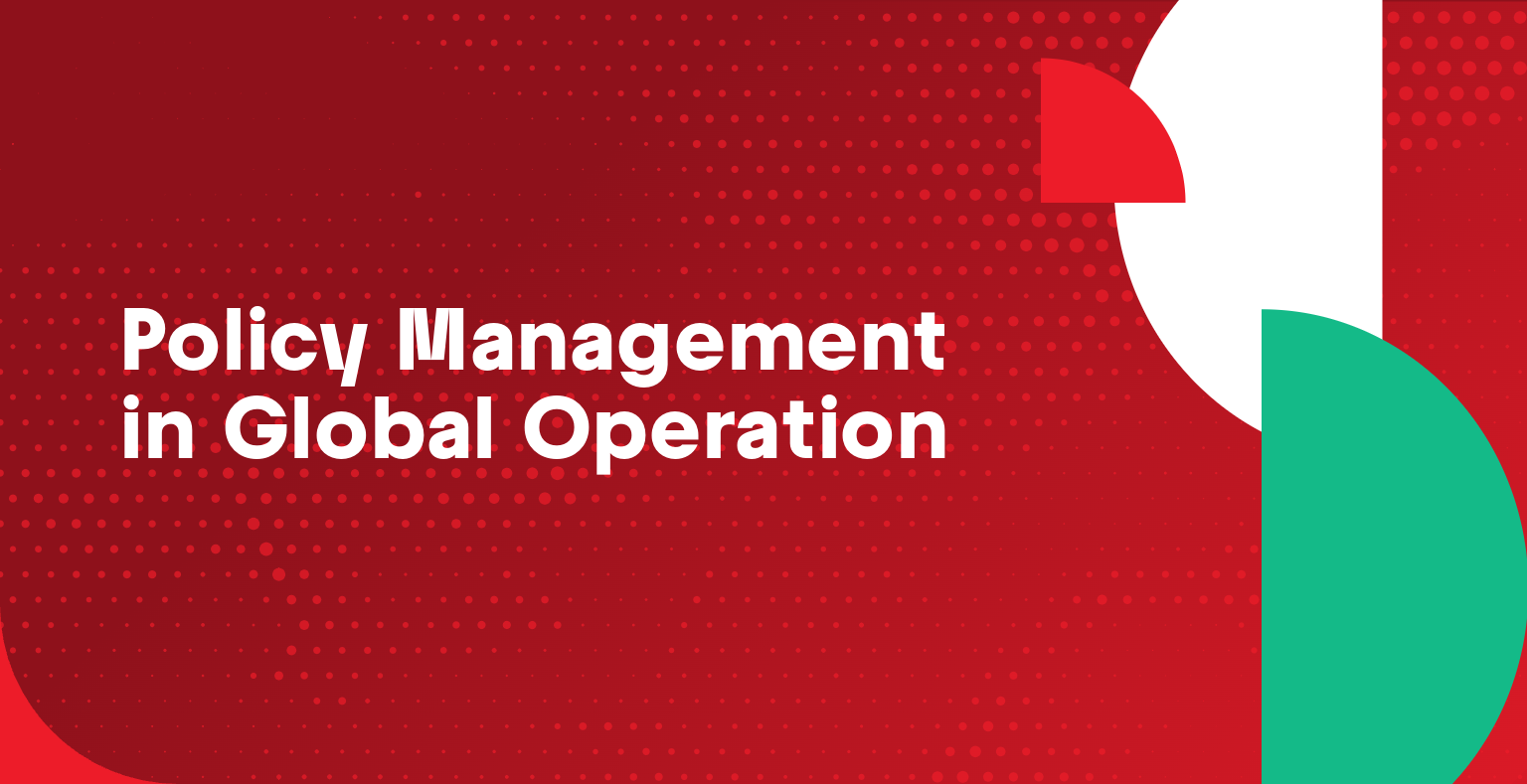 Policy Management in Global Operation - OCEG