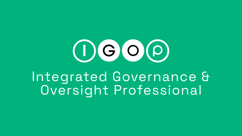 Integrated Governance & Oversight Professional (IGOP) - OCEG