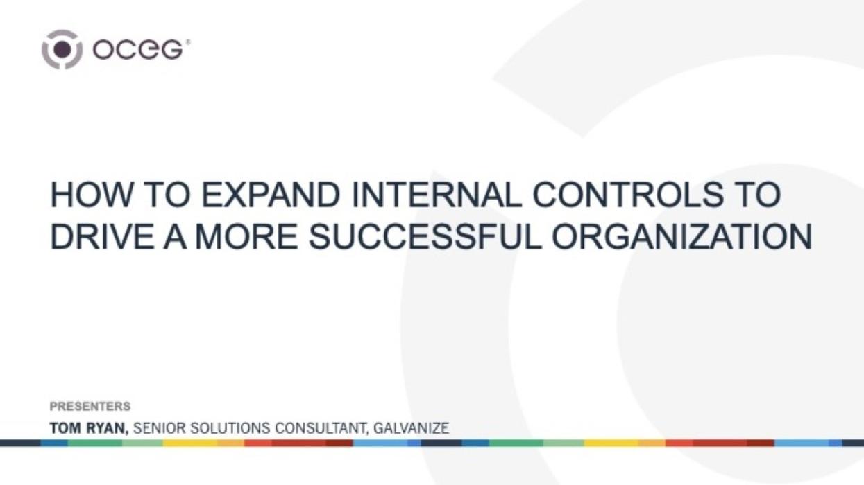 How to Expand Internal Controls to Drive a More Successful Organization ...