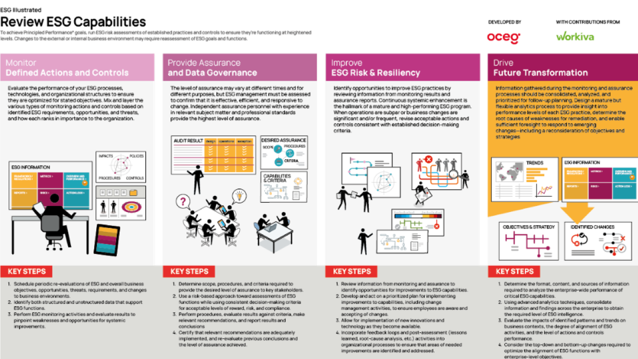 ESG Illustrated #4 Review ESG Capabilities - OCEG