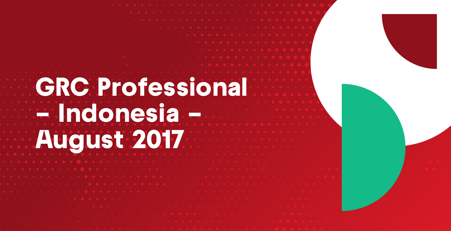 GRC Professional™ – Indonesia – August 2017 - OCEG