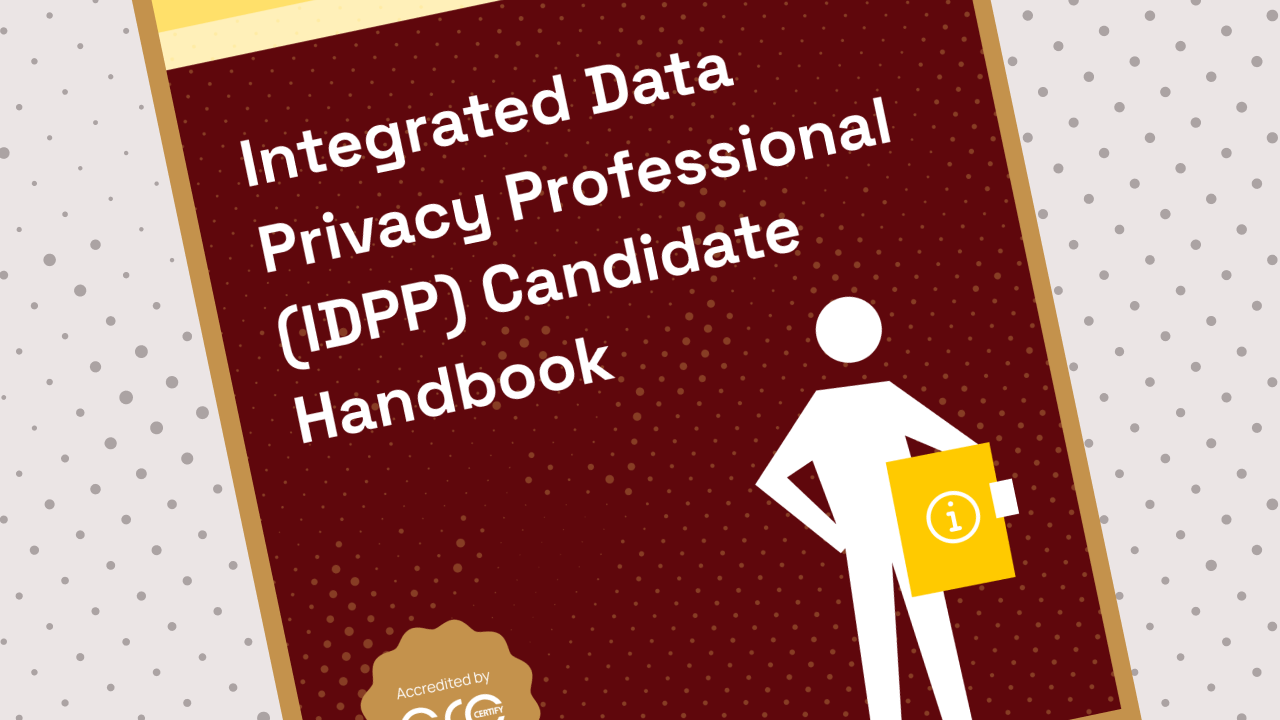 Integrated Data Privacy Professional (IDPP™) - OCEG