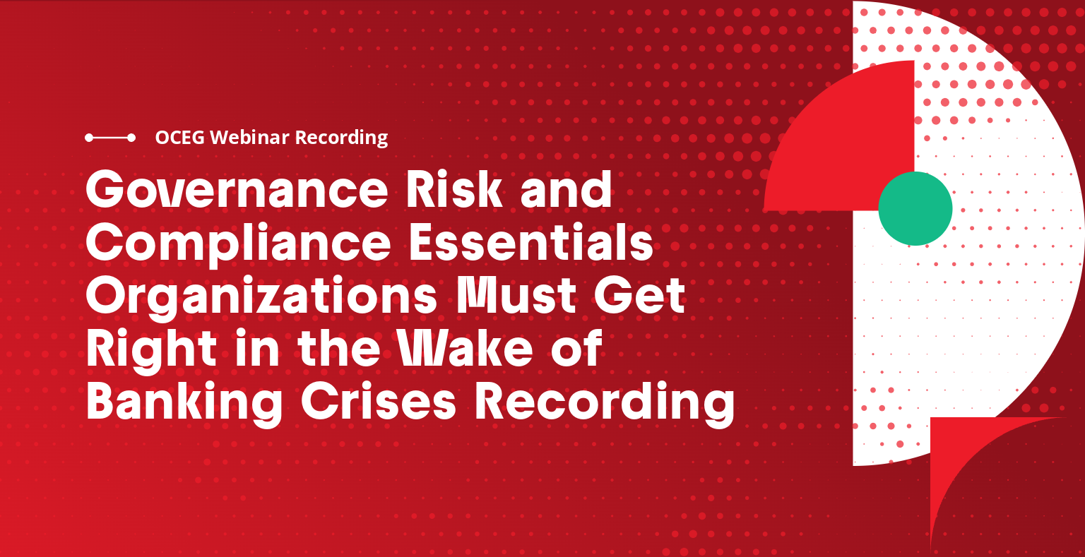 Governance Risk and Compliance Essentials Organizations Must Get Right ...
