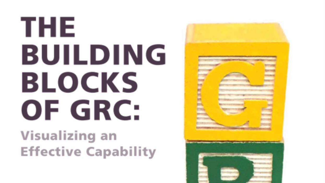 The Building Blocks of GRC - OCEG