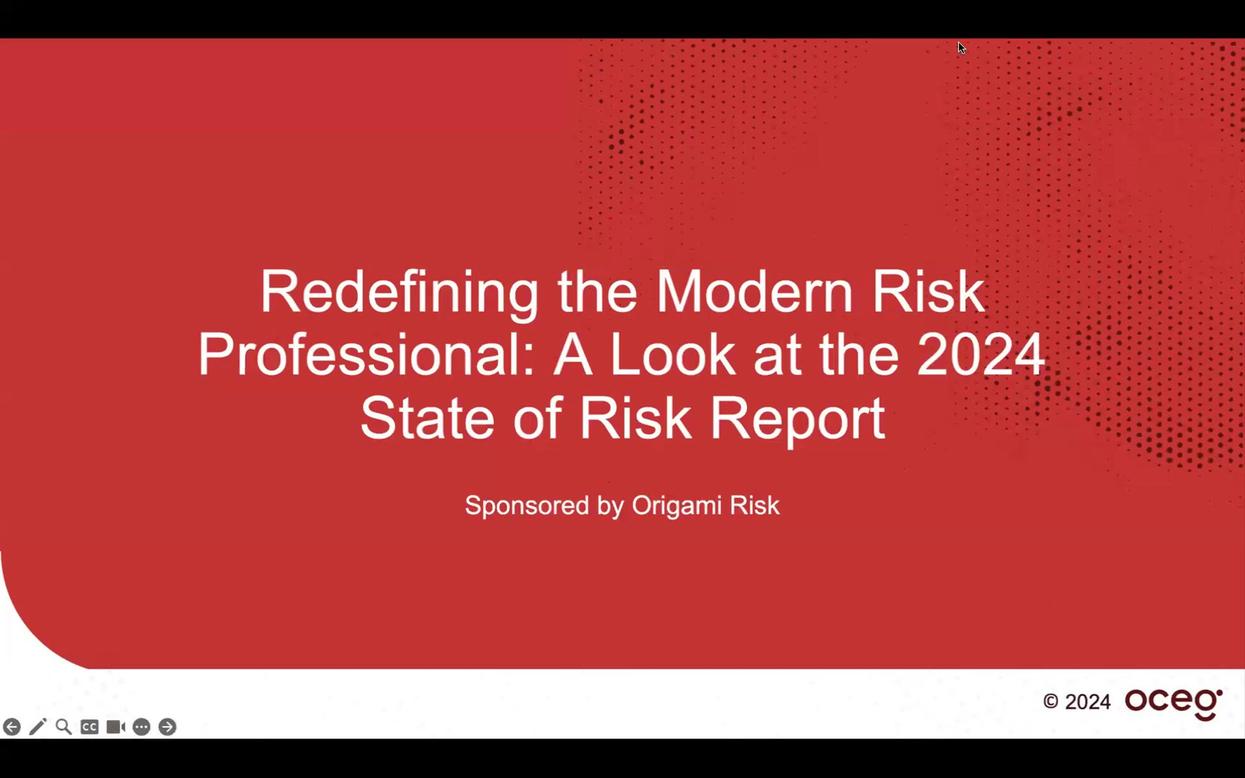 Redefining the Modern Risk Professional: A Look at the 2024 State of ...