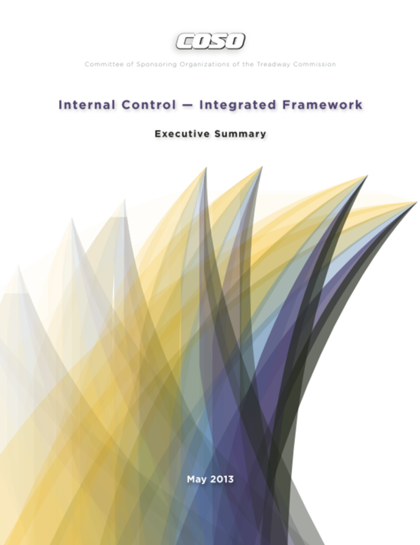 COSO – 2013 Internal Control Integrated Framework Executive Summary - OCEG